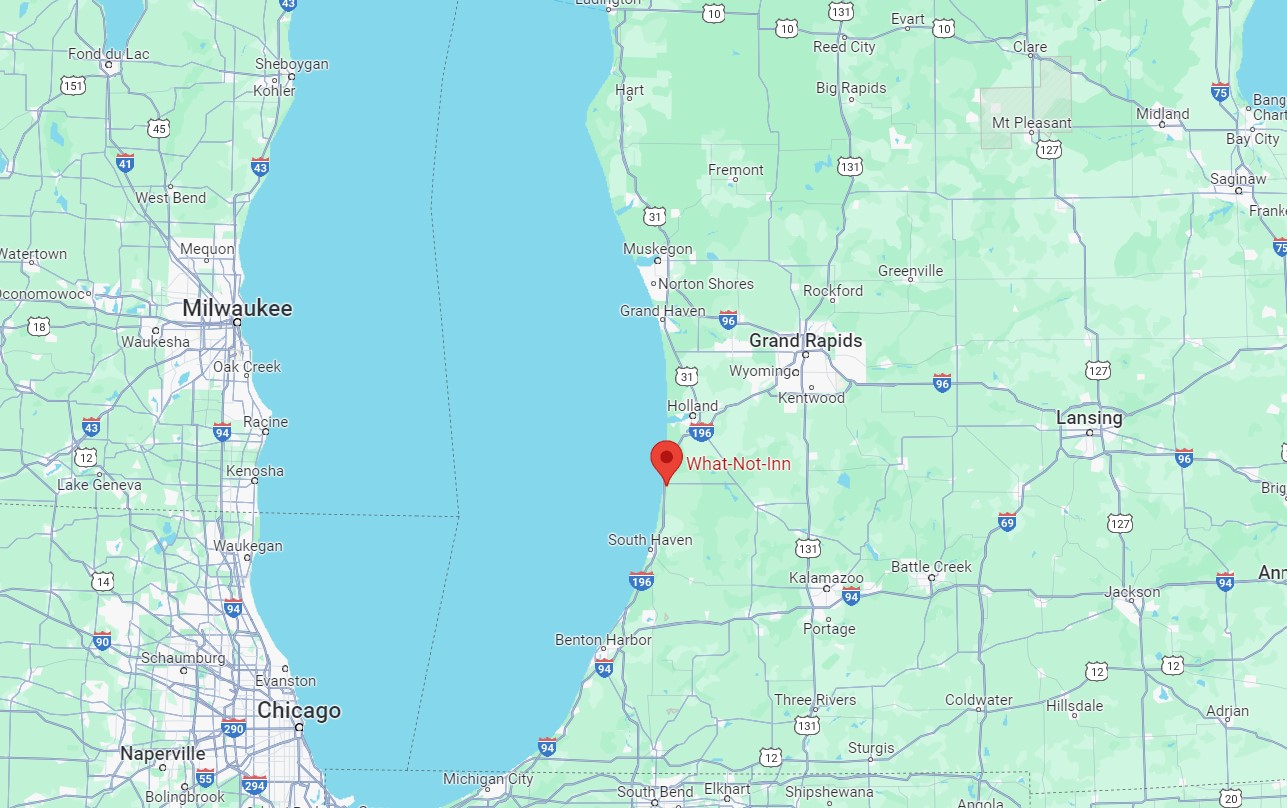 a screenshot of the restaurants location