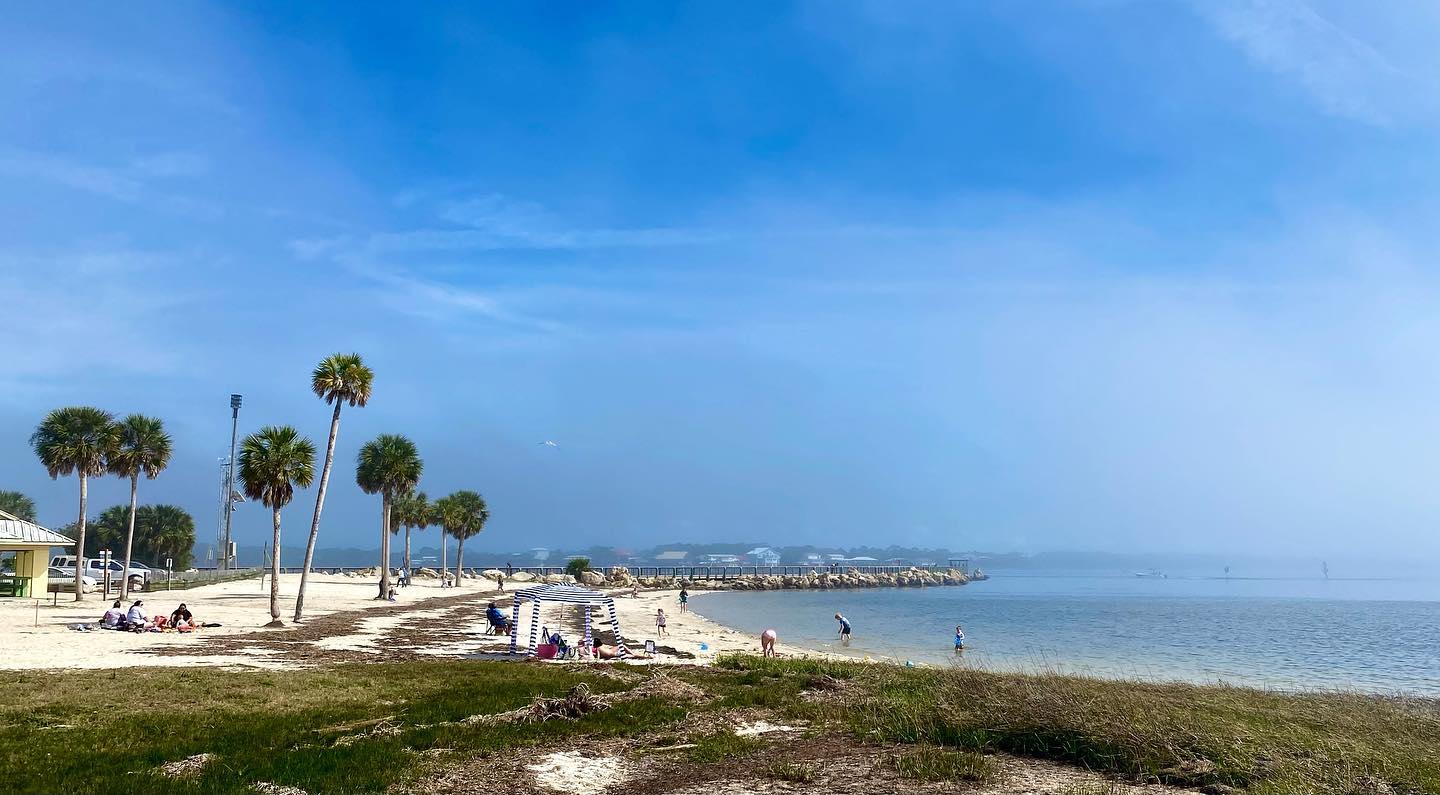 A stunning shot of the unspoiled beauty of Keaton Beach