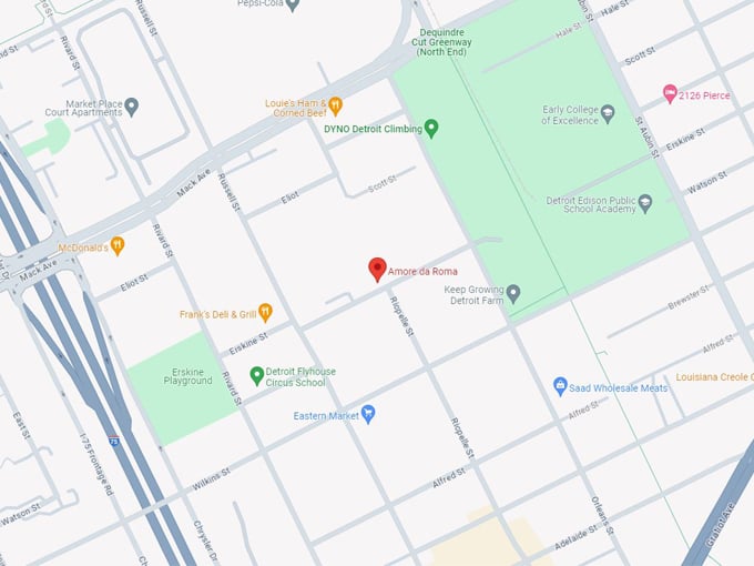 Amore da Roma 11 Map