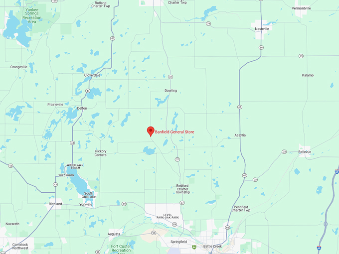 banfield general store 10 map