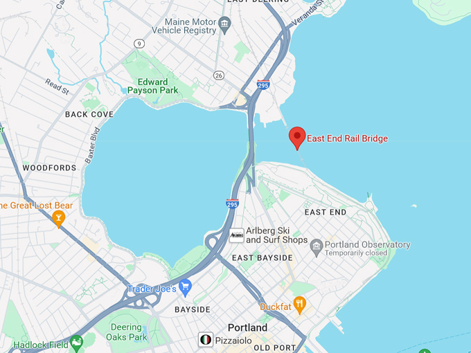 bridge to nowhere 10 map