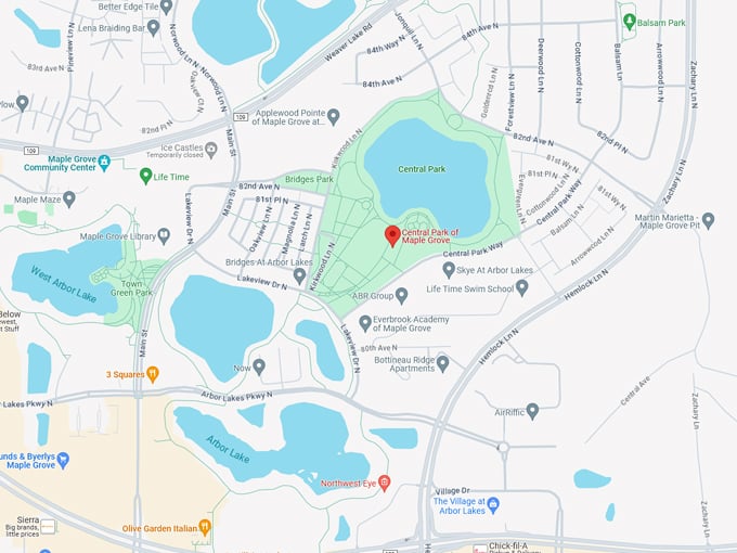 central park ice skating loop 10 map