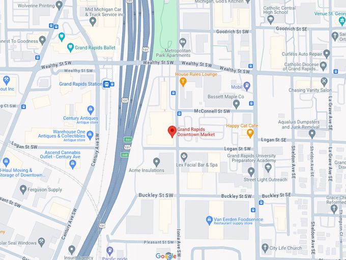 Christkindl Markt 10 Map