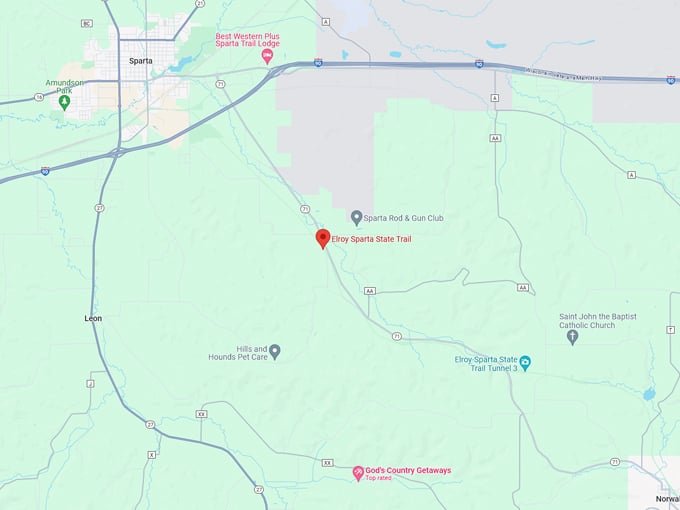 elroy sparta trail 10 map