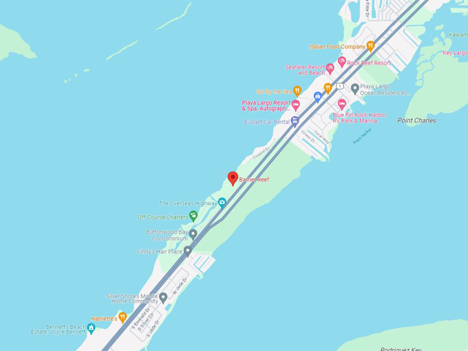 Great Florida Reef 10 Map