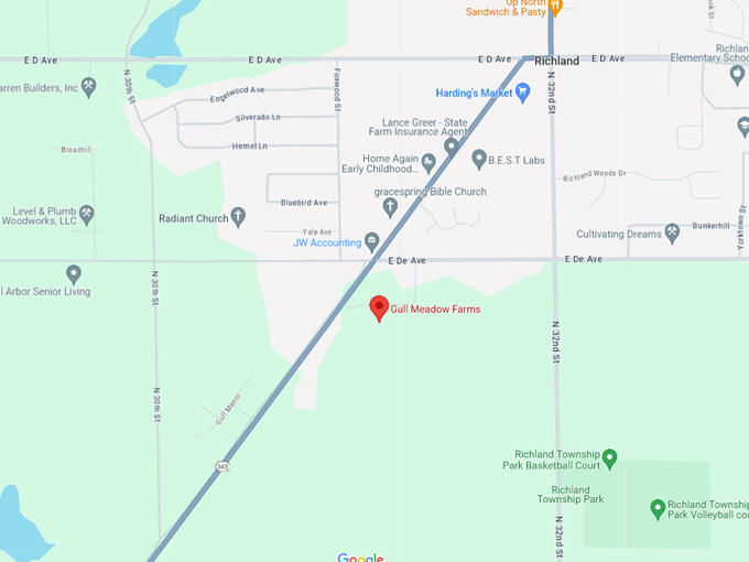 Gull Meadow Farms 10 Map