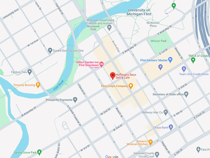 Hoffman's Deco Deli and Cafe 10 Map