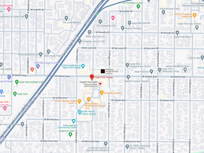 hyde park village 1 map