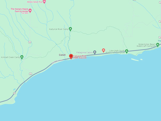 Kandunce River 10 Map