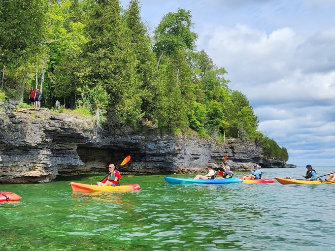 lakeshore adventures kayak tours and rentals 1