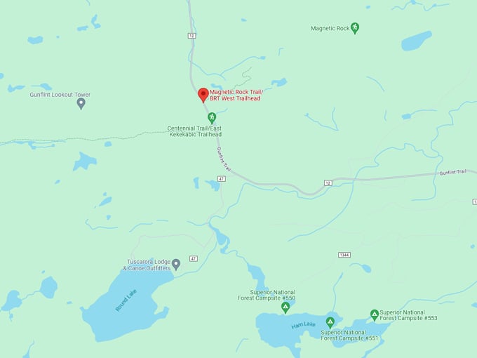 magnetic rock trail 10 map