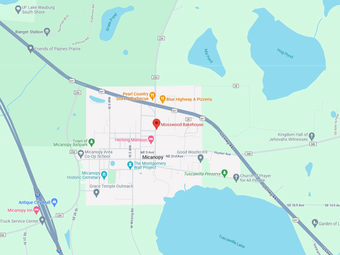 mosswood farm store 10 map