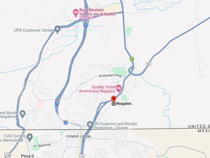 nogales 10 map