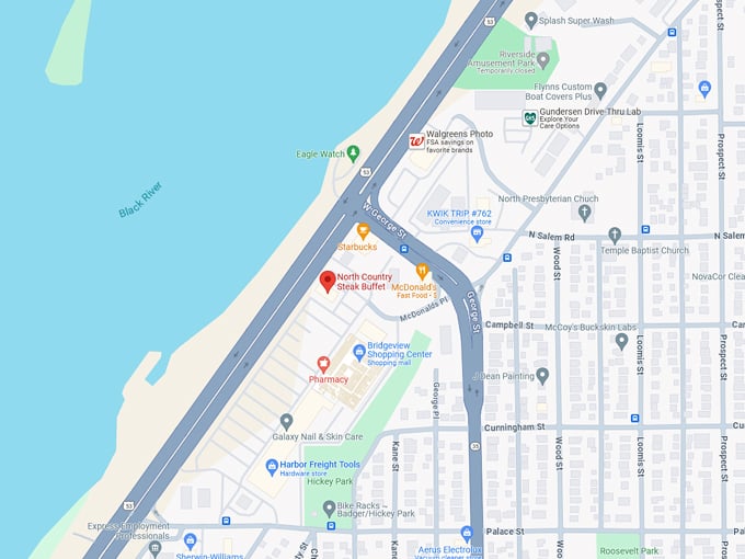 north county steak buffet 10 map