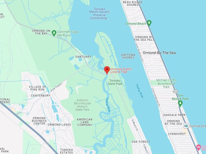 Ormond Scenic Loop & Trail 10 Map