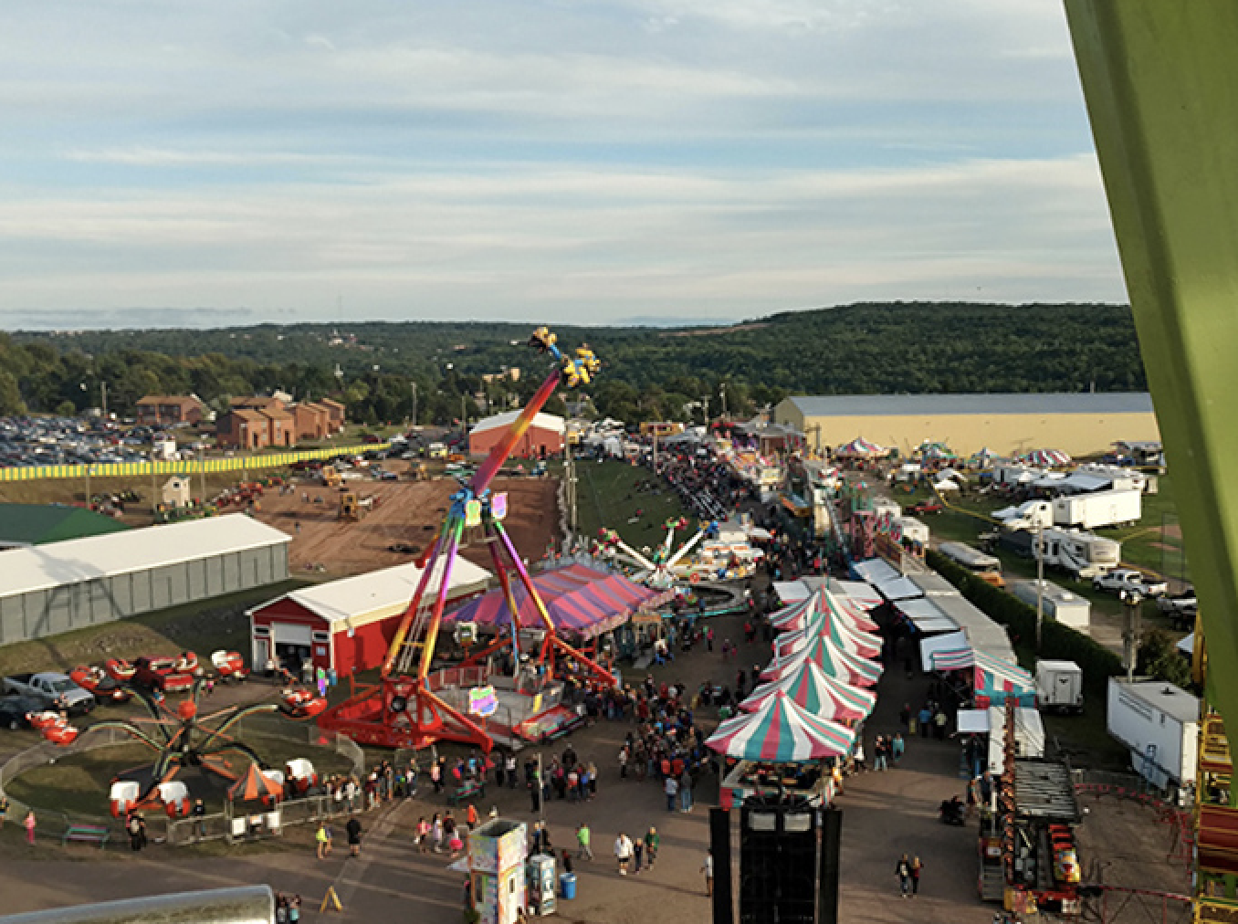 The county fairgrounds come alive during summer festivals, where carnival rides and food stands serve up both American classics and Finnish specialties.