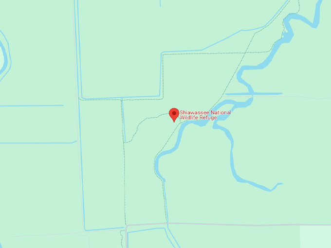 Shiawassee National Wildlife Refuge 10 Map