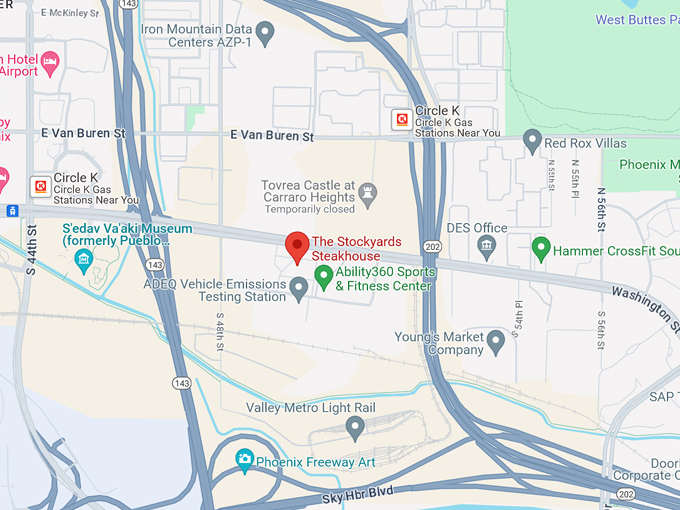 the stockyards 10 map