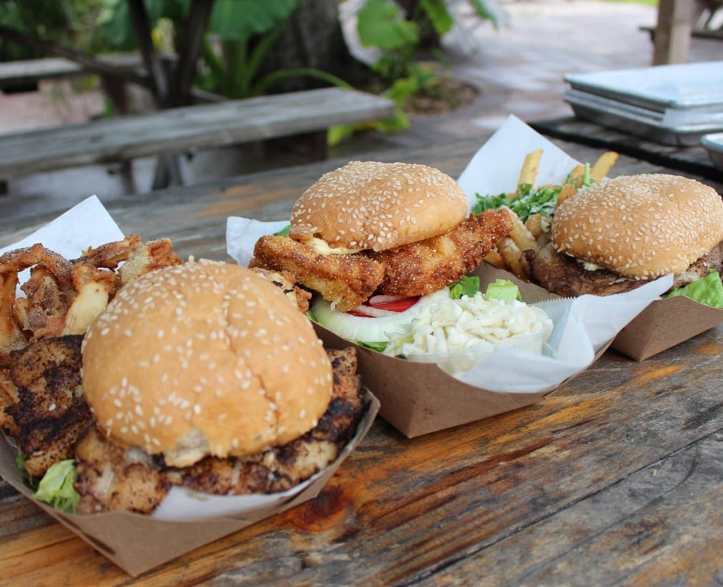 the famous grouper sandwich of this restaurant