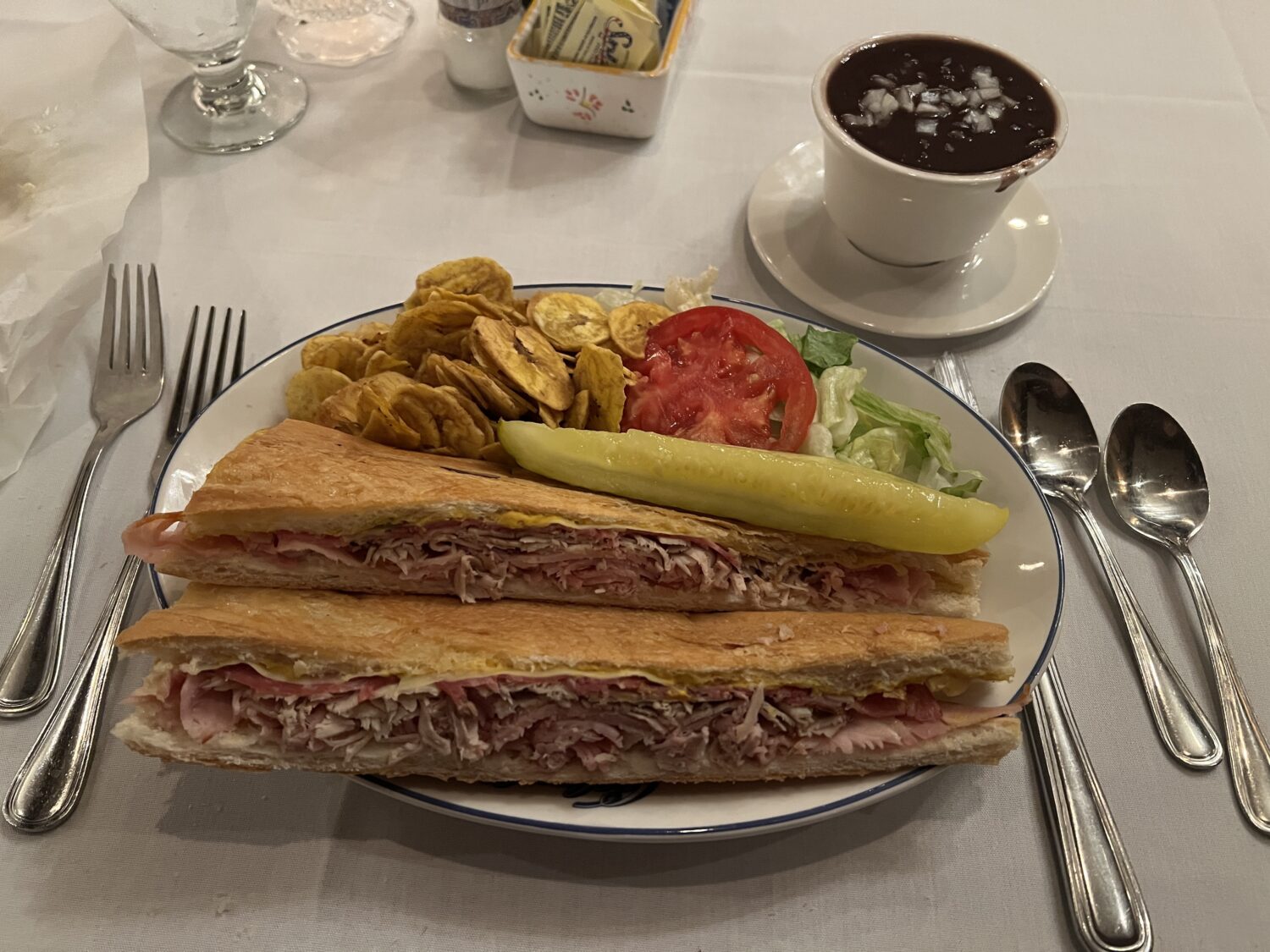 the legendary cuban sandwich