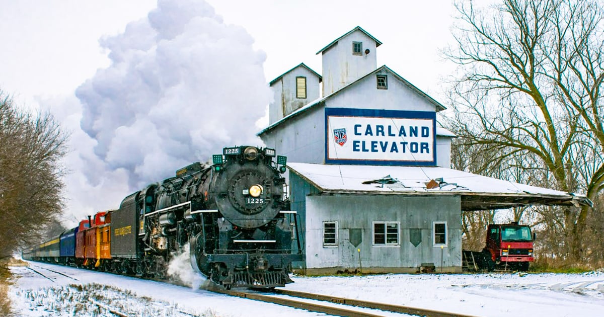 the polar express at this michigan village