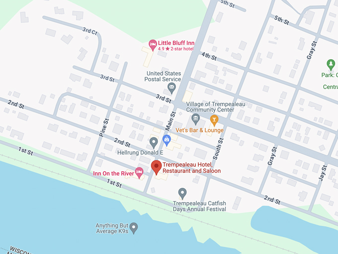 trempealeau hotel 10 map