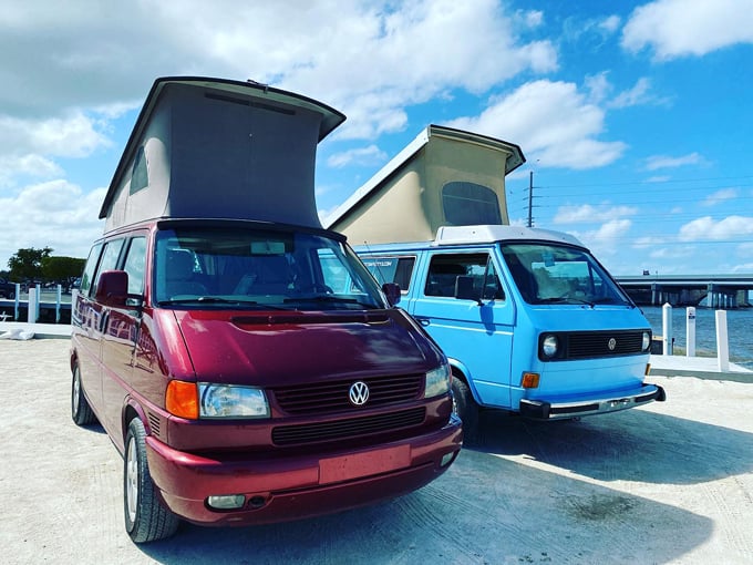 Vintage VW Campervan 6