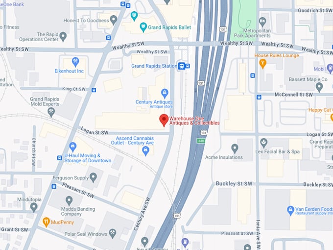 Warehouse One 10 Map