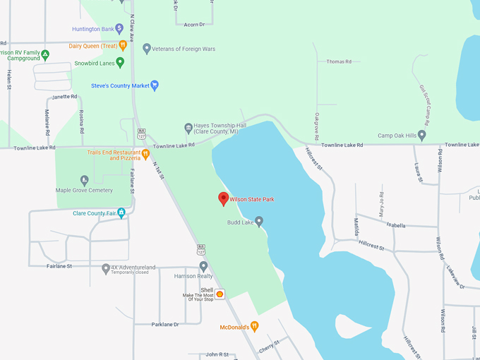 wilson state park 10 map