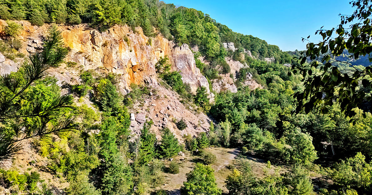ableman gorge rock wisconsin ftr