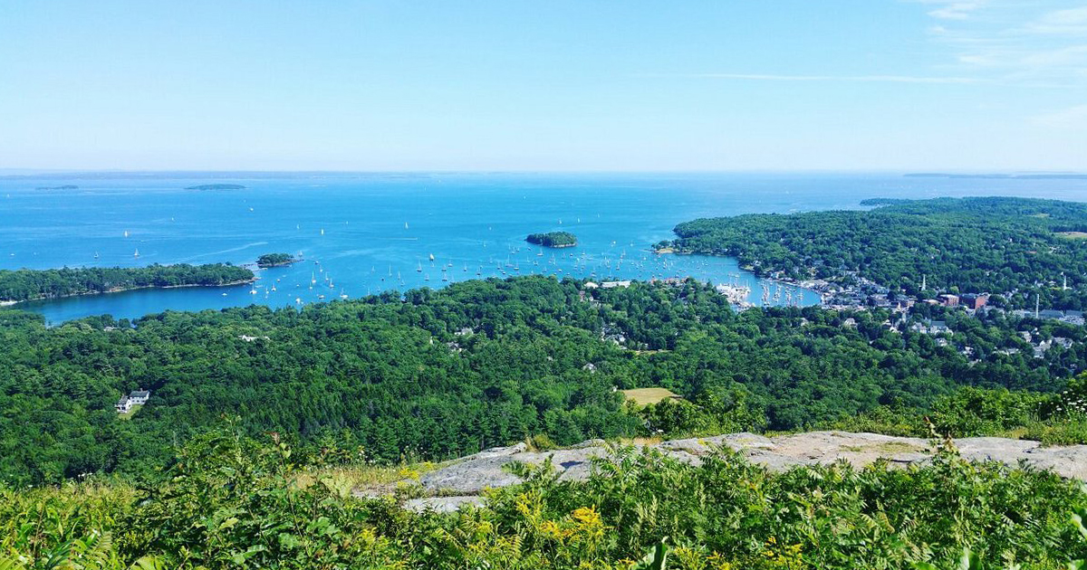 breathtaking overlook in maine ftr