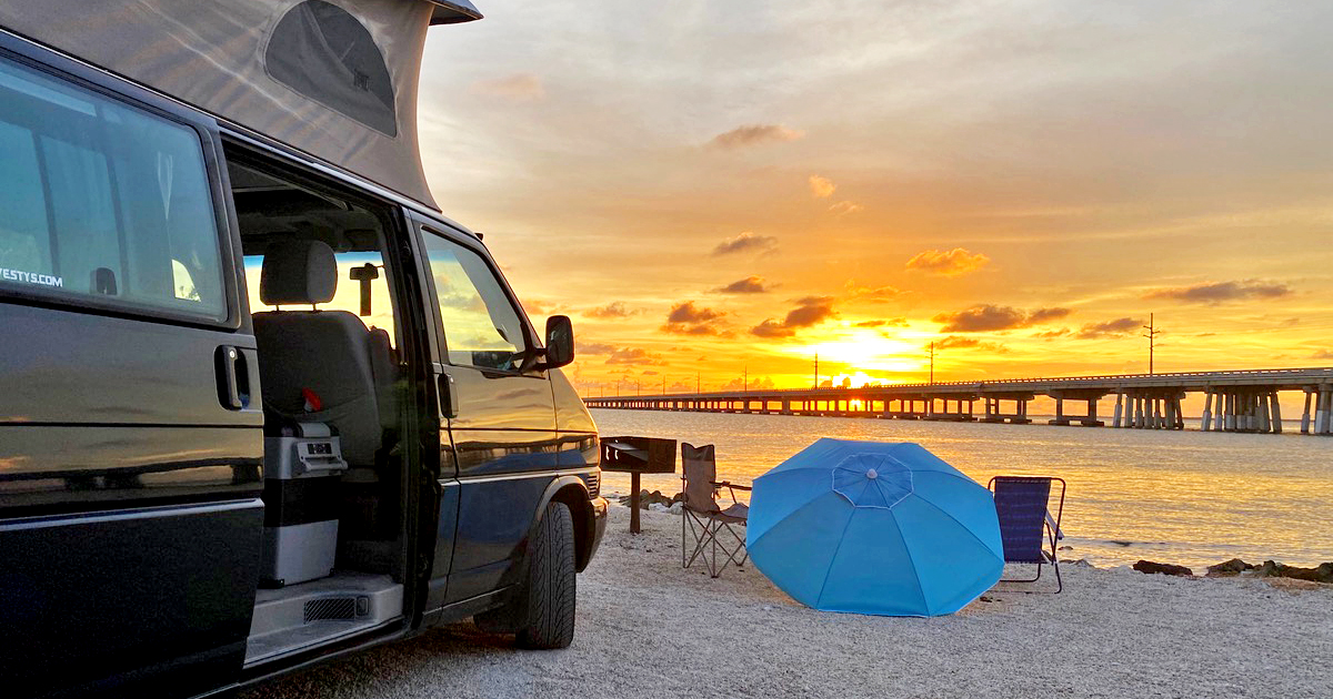 florida vintage vw campervan ftr