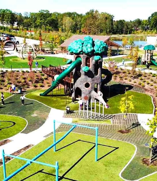 largest inclusive playground michigan ftr