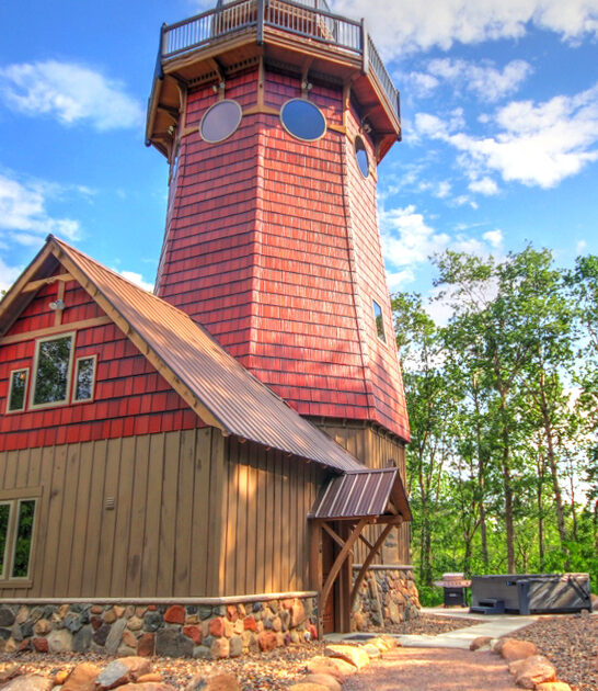 lighthouse rental minnesota retreat ftr