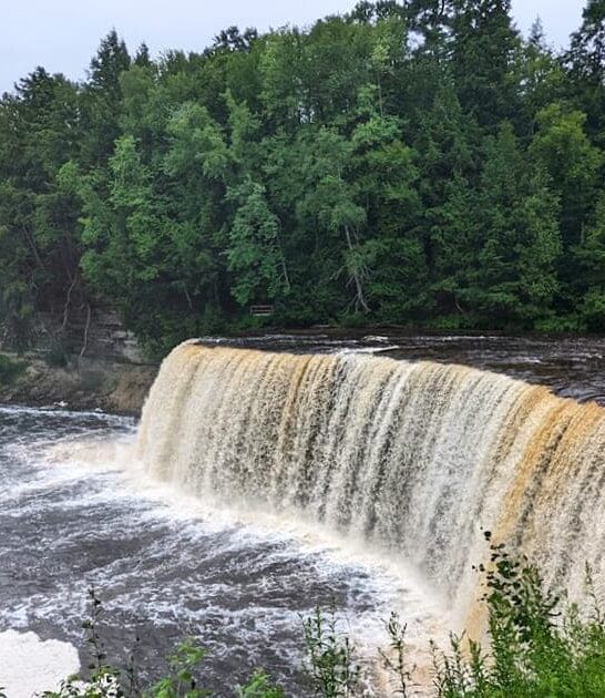 scenic waterfall loop michigan ftr