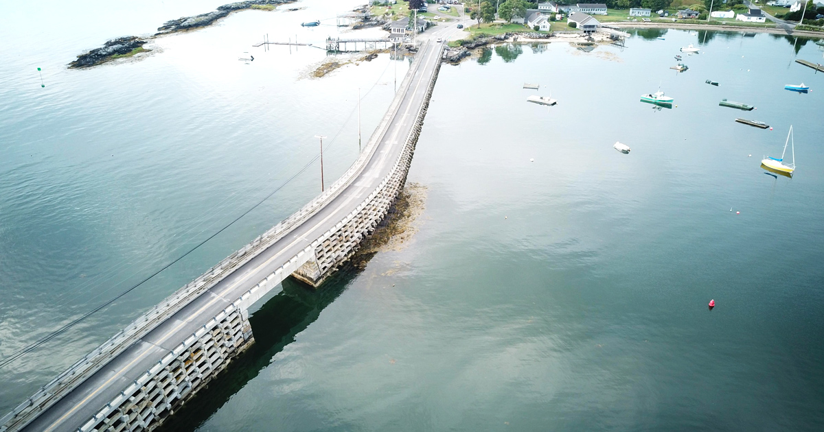 The One-Of-A-Kind Stone Bridge In Maine That You Need To See To Believe