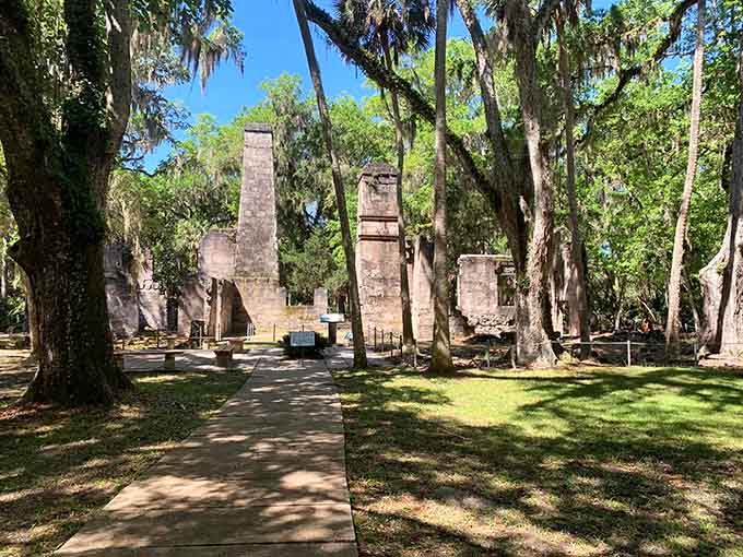 These haunting ruins rising from the forest floor prove that Florida's most dramatic scenery doesn't always involve a beach or a sunset.