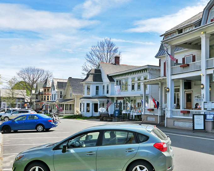 Chester, Vermont welcomes visitors with classic New England charm &ndash; white clapboard, American flags, and a pace that makes watches unnecessary.