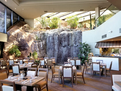 This Restaurant In Arizona Has A Waterfall Inside And Lakeside Views