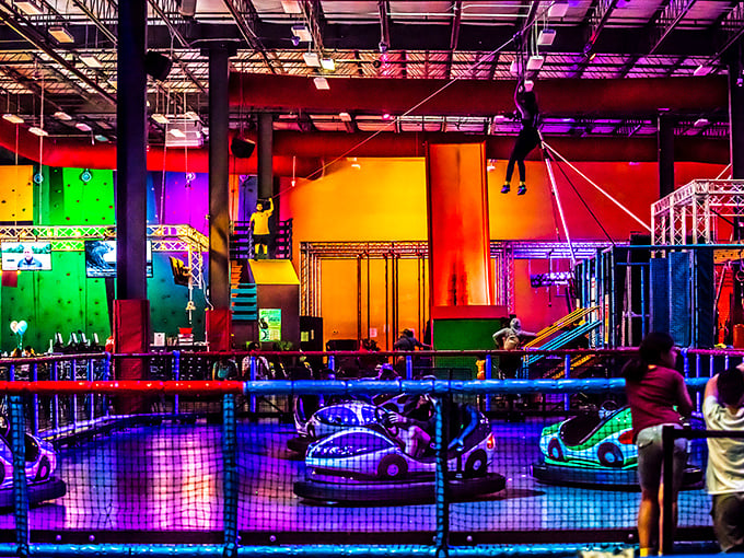 Planet Obstacle - Adventure Park: Where gravity is merely a suggestion and adults rediscover their inner five-year-old amid a rainbow explosion of fun.