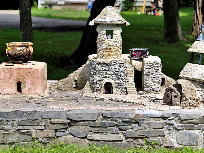 Stone by stone, a miniature masterpiece rises from the Vermont landscape &ndash; Harry Barber's legacy in miniature form.