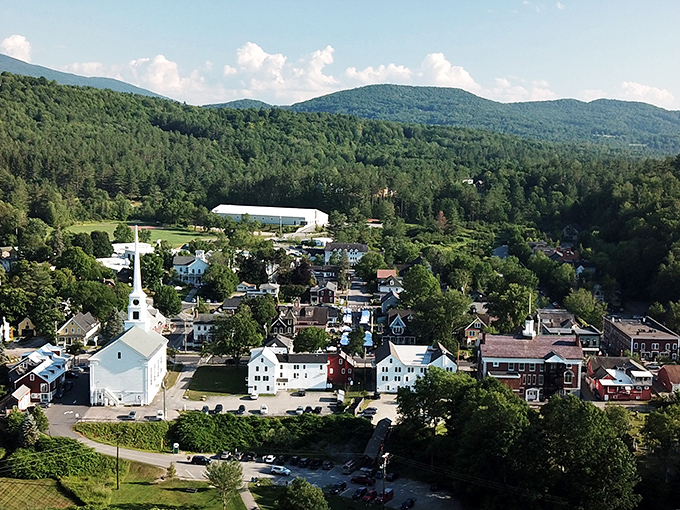 Stowe's picturesque village nestled beneath Vermont's Green Mountains &ndash; where postcard views come standard with every visit.