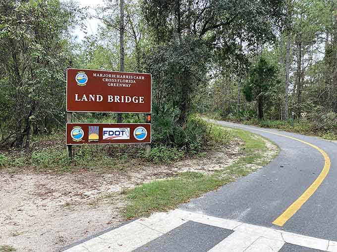 The official welcome to one of Florida's coolest conservation projects, where wildlife gets the right of way and humans are just lucky guests.