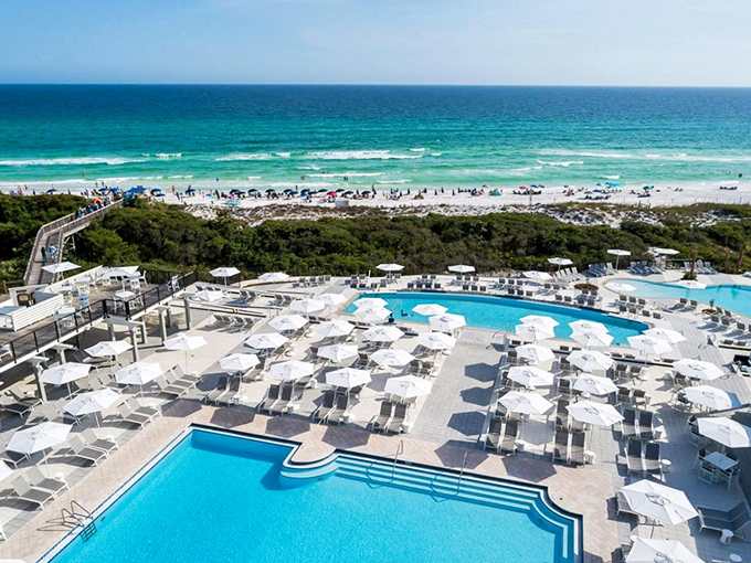 WaterColor Inn: Where the Gulf of Mexico isn't just a view &ndash; it's practically a roommate with better manners and more consistent mood swings.