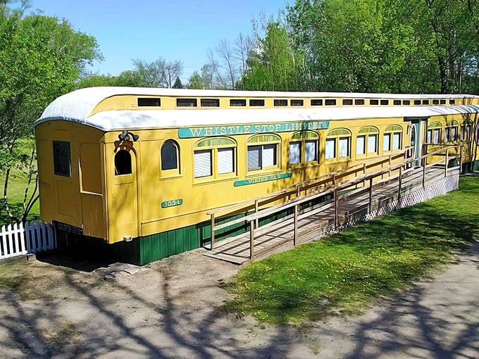 Welcome to your unique getaway! This vintage train cars offer a one-of-a-kind stay filled with historic charm and comfort.