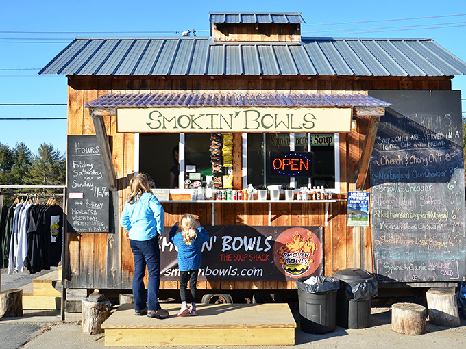 Vermont's most charming culinary plot twist: a rustic wooden shack serving soul-warming soups that would make your grandmother question her recipes.