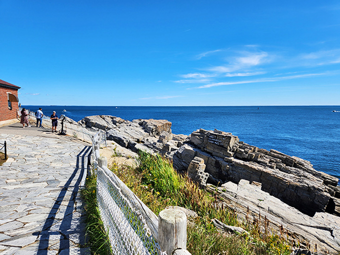 The coastal walkway &ndash; where every step offers another angle worthy of your holiday card or computer background.