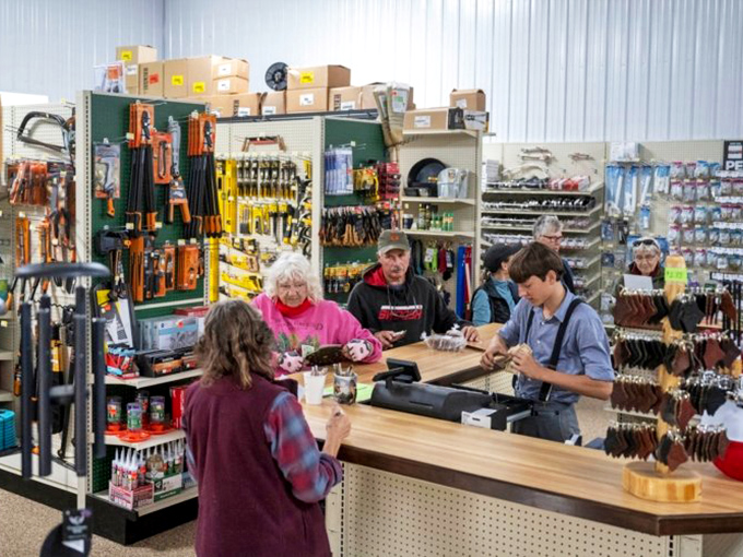 The market's interior reveals thoughtful organization and practical design &ndash; where form follows function and nothing is wasted.