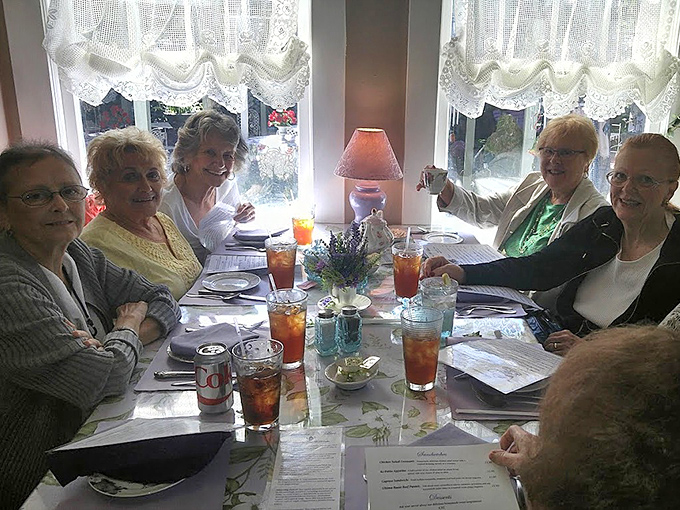 Ladies who lunch, laugh, and linger&mdash;proof that the art of afternoon conversation hasn't gone extinct after all.