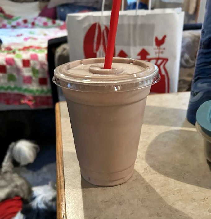 When life gets busy, a cold chocolate milkshake has a way of slowing everything down. Sip, relax, repeat.